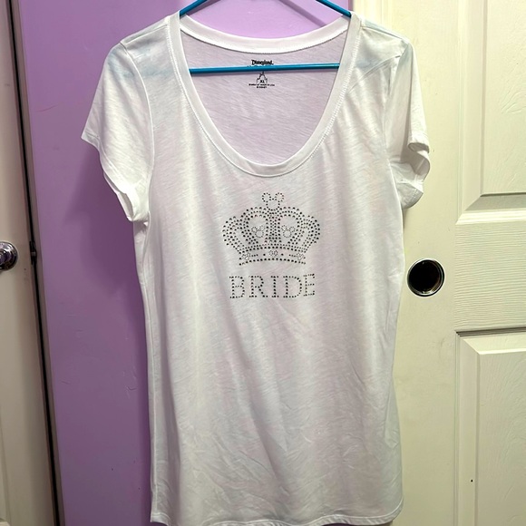 Disney | Tops | Disney Parks Bride Tee | Poshmark